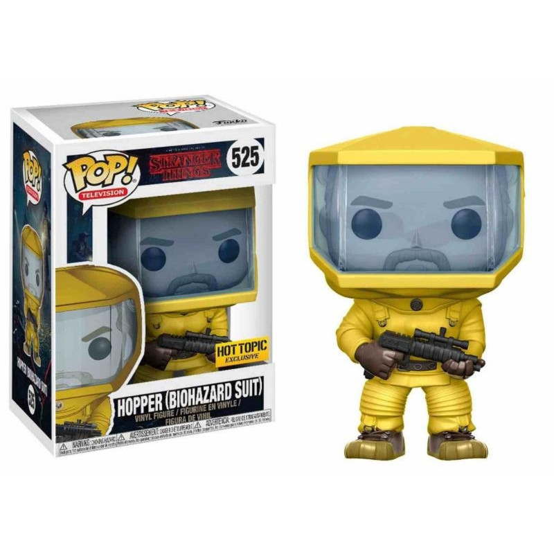 Pop! TV - Stranger Things - Hopper in Bio Hazard Suit - N° 525 - Funko