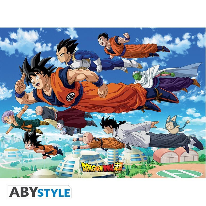 Poster - Dragon Ball - Groupe Goku - 52 x 38 cm - ABYstyle