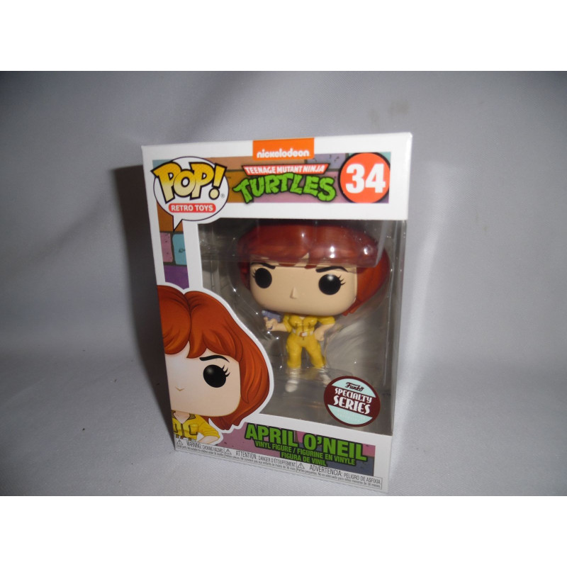 Figurine - Pop! Retro Toys - TMNT - April O'Neil - N° 34 - Funko Figurine - Pop! Retro Toys - TMNT - April O'Neil - N° 34 - Funko