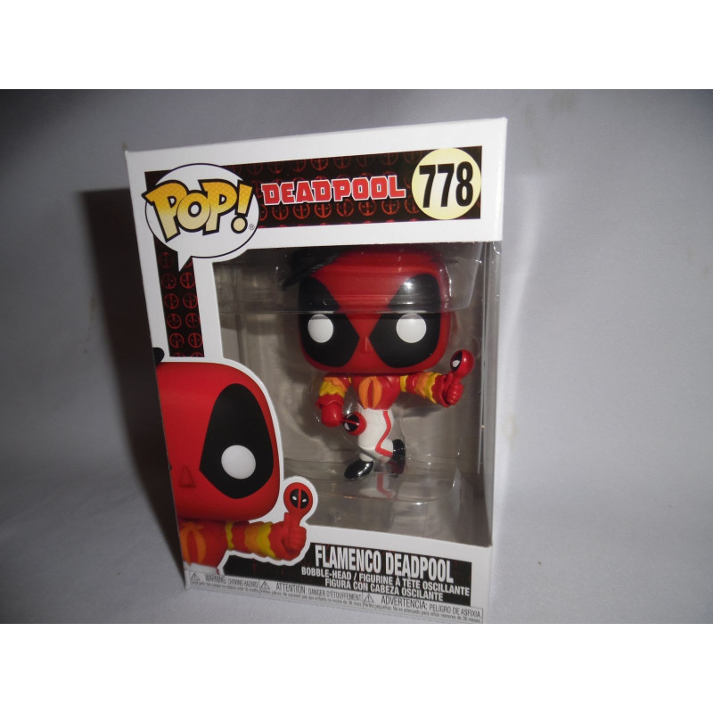 Figurine - Pop! Marvel - Deadpool - Flamenco Deadpool - N° 778 - Funko Figurine - Pop! Marvel - Deadpool - Flamenco Deadpool - N° 778 - Funko