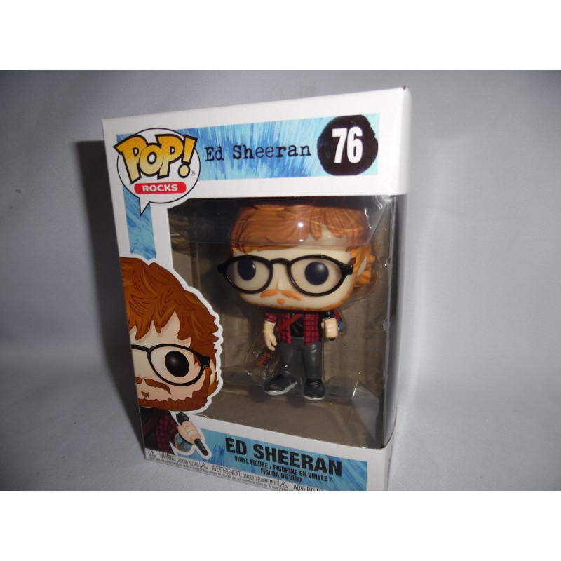 Figurine - Pop! Rocks - Ed Sheeran - N° 76 - Funko