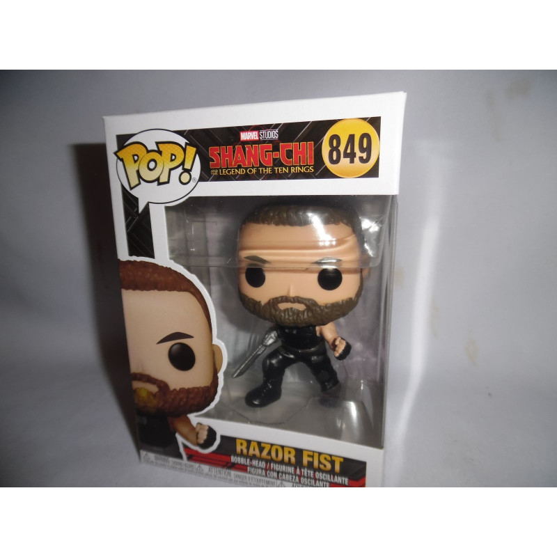 Pop! Marvel Shang-Chi the Legend of the Ten Rings Razor Fist 849 Funko