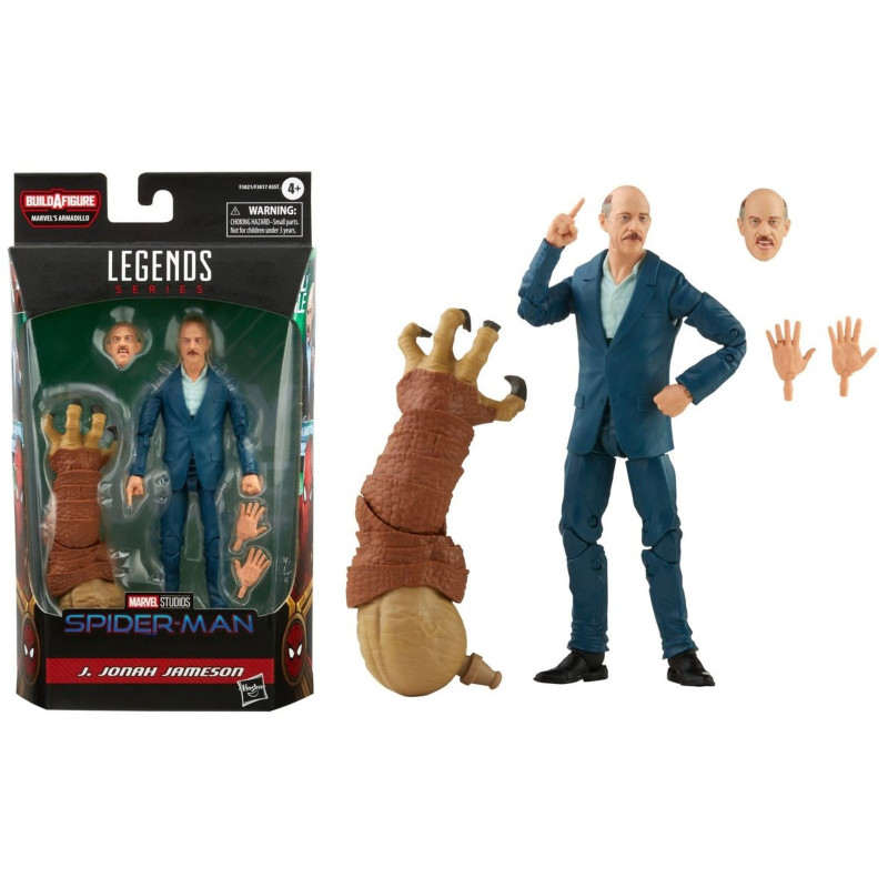 Figurine - Marvel Legends - Spider-Man - J. Jonah Jameson - Hasbro