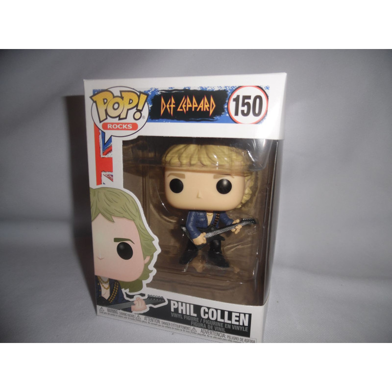 Figurine - Pop! Rocks - Def Leppard - Phil Collen - N° 150 - Funko