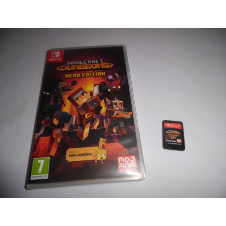 Jeu Switch - Minecraft Dungeons Hero Edition - Nintendo