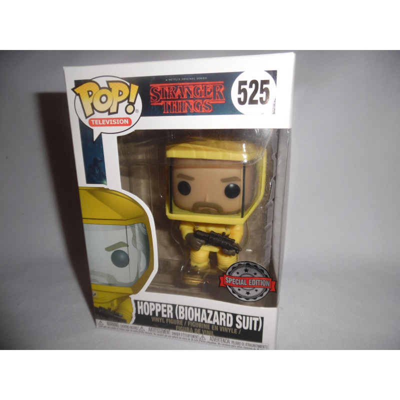Pop! TV - Stranger Things - Hopper in Bio Hazard Suit - N° 525 - Funko