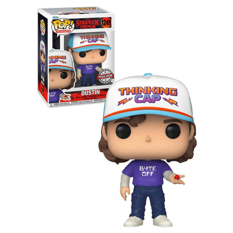 Figurine - Pop! TV - Stranger Things - Dustin - N° 1249 - Funko