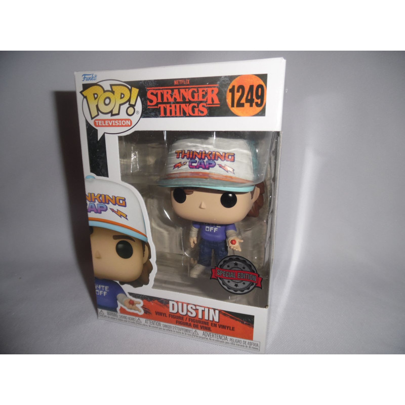 Figurine - Pop! TV - Stranger Things - Dustin - N° 1249 - Funko