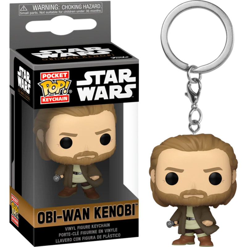 Porte-clé Pocket Pop! Keychain Star Wars Obi-Wan Obi-Wan Kenobi Funko
