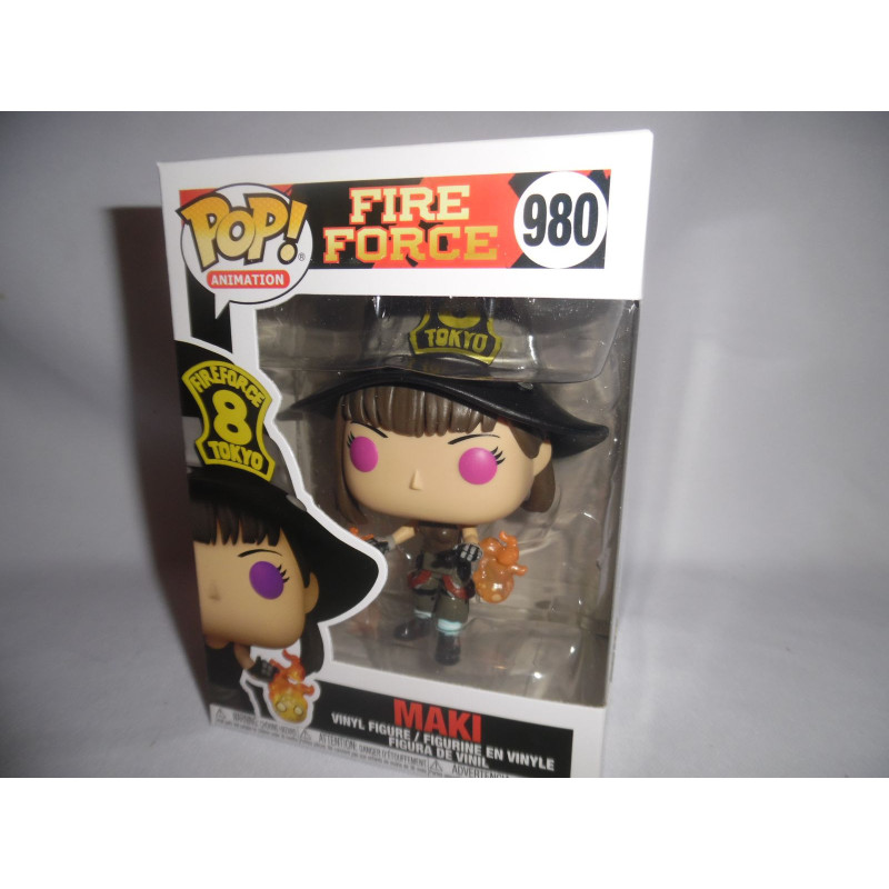 Figurine - Pop! Animation - Fire Force - Maki - N° 980 - Funko