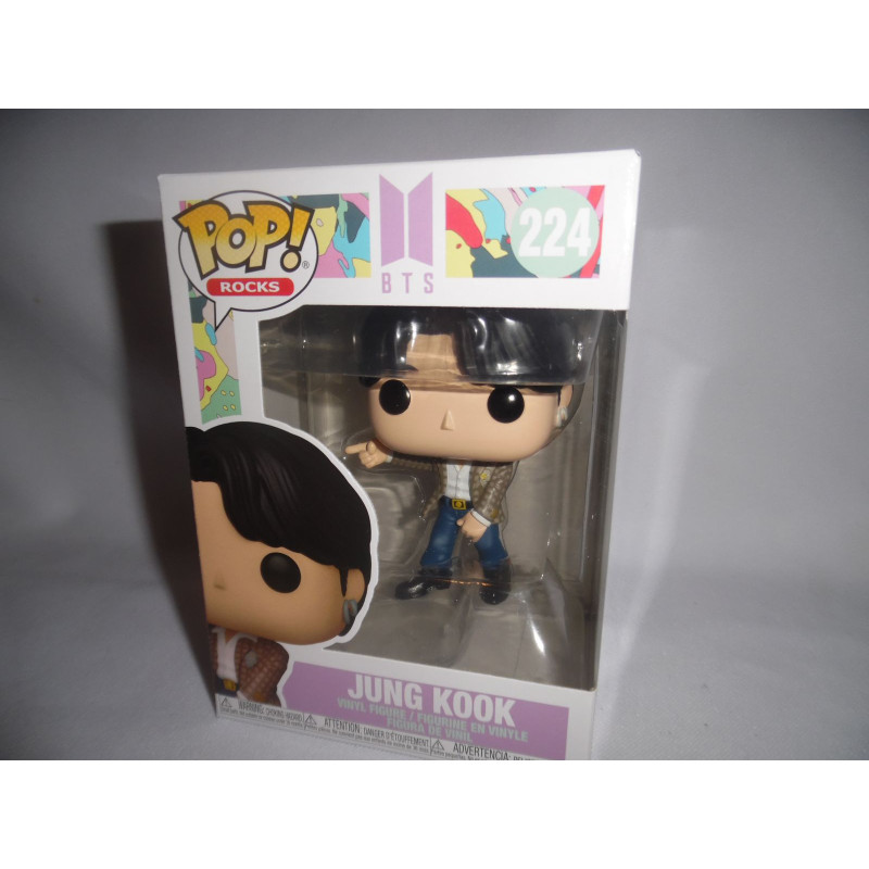 Figurine - Pop! Rocks - BTS - Jung Kook - N° 224 - Funko