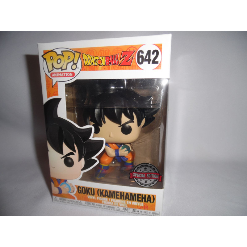Figurine Pop! Animation Dragon Ball Z Goku Kamehameha - N° 642 - Funko