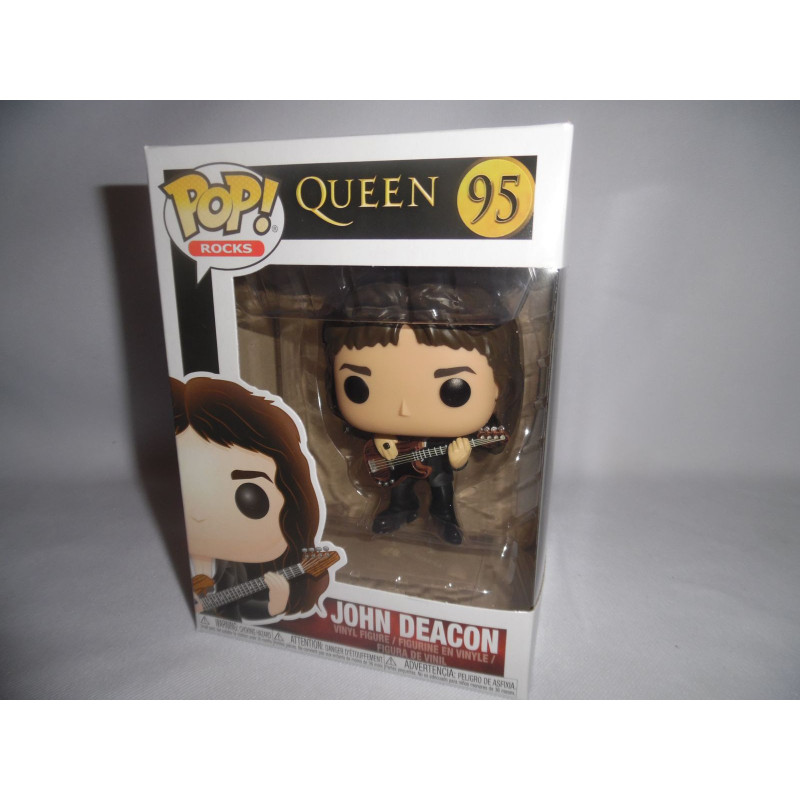 Figurine - Pop! Rocks - Queen - John Deacon - N° 95 - Funko