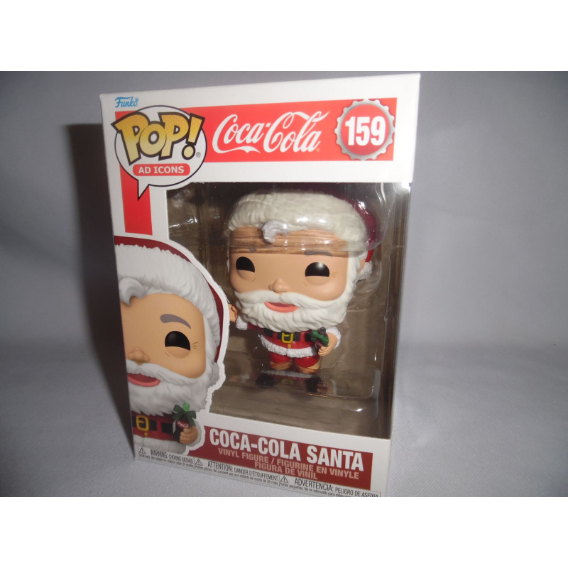 Figurine Pop! Ad Icons Coca-Cola - 90's Coca-Cola Santa - N° 159 Funko