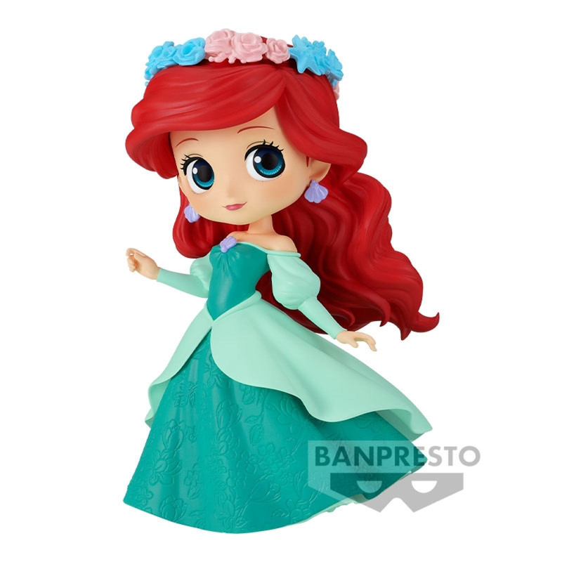 Figurine Disney Q Posket Characters Flower - Ariel Ver. A - Banpresto
