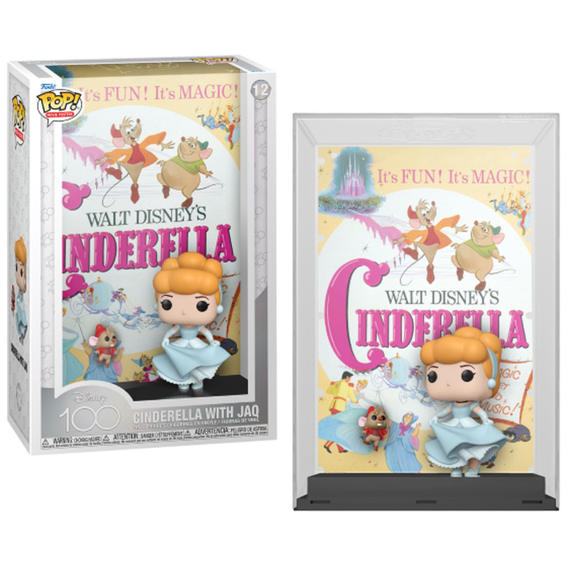 Figurine - Pop! Movie Posters - Cendrillon - N° 12 - Funko