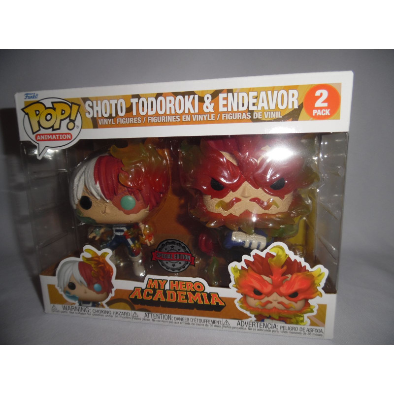 Figurine Pop! Animation My Hero Academia - Endeavor & Todoroki - Funko