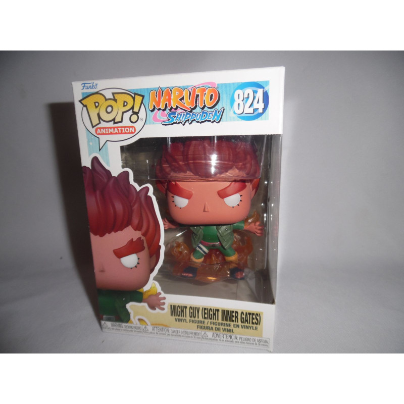 Pop! Animation Naruto Shippuden Might Guy Eight Inner Gates 824 Funko