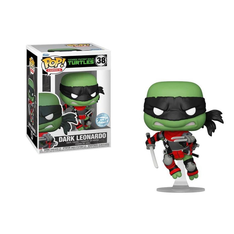 Pop! Comics Teenage Mutant Ninja Turtles Dark Leonardo - N° 38 - Funko