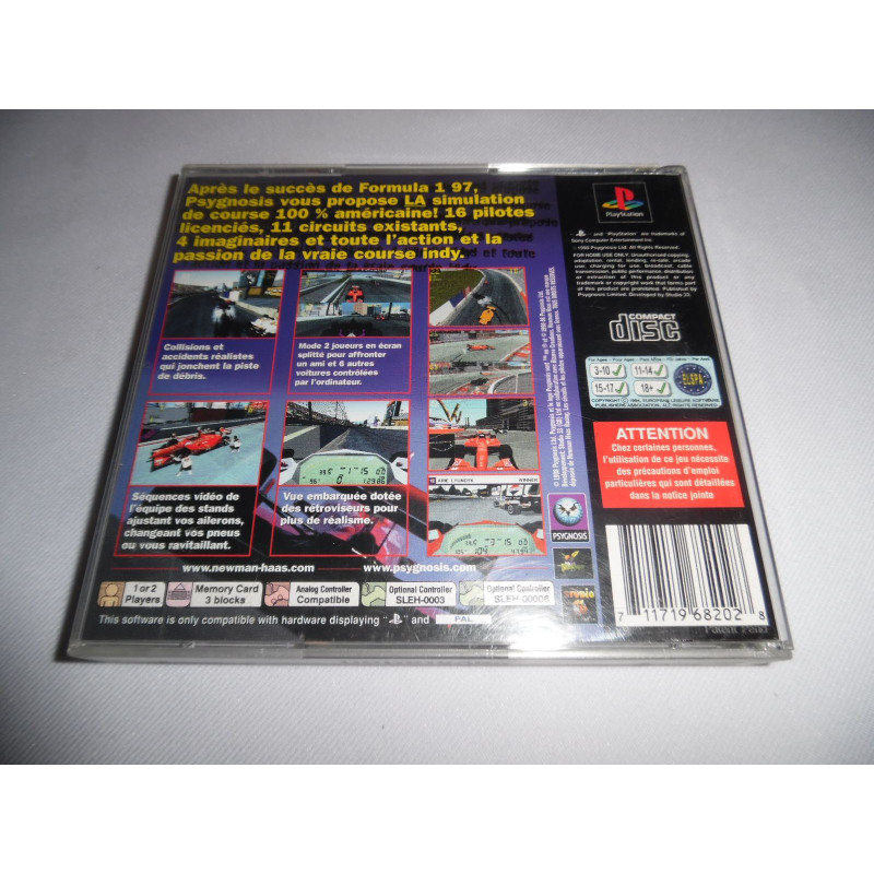 Jeu Playstation - Newman Haas Racing - PS1