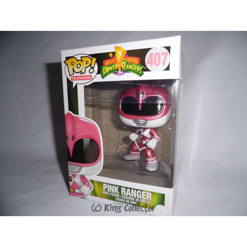 Figurine - Pop! TV - Power Rangers Pink Ranger (Metallic) Vinyl Funko